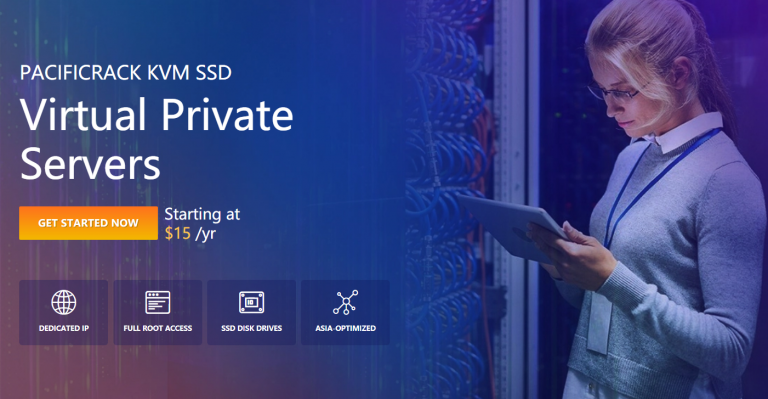 PacificRack：$8/年KVM-512MB/10GB/1TB/洛杉矶机房 - VPS之家